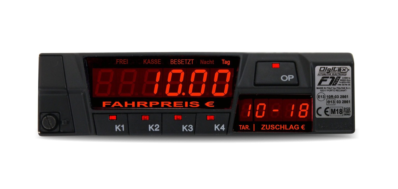 TAXAMETER F2 PLUS | Taxitech Handelsgesellschaft mbH